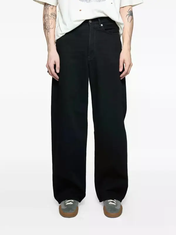 Acne Studios Logo Patch Jeans