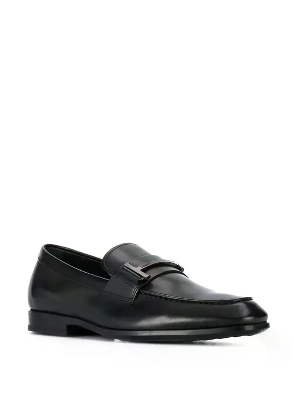 TOD'S Single T Leather Loafers