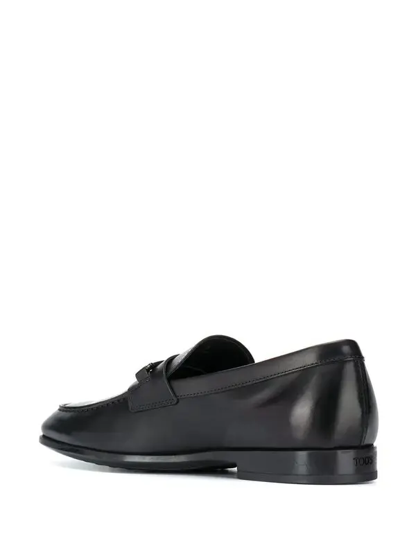 TOD'S Single T Leather Loafers