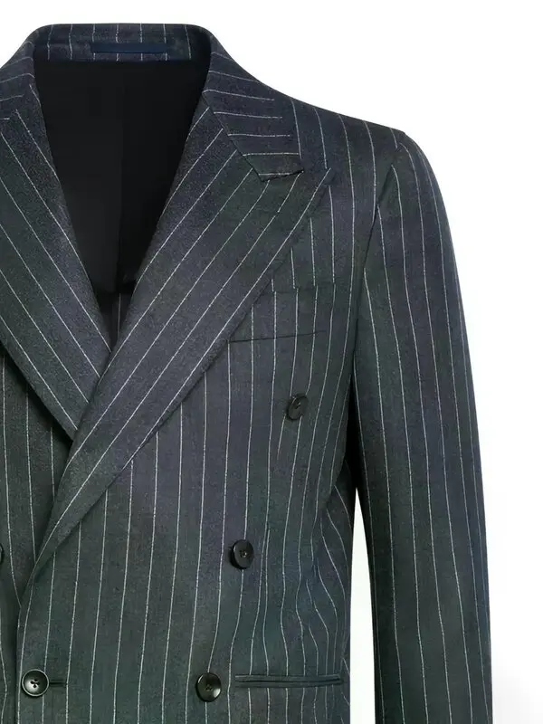 FRANZESE COLLECTION Double-breasted Pinstripe Suit