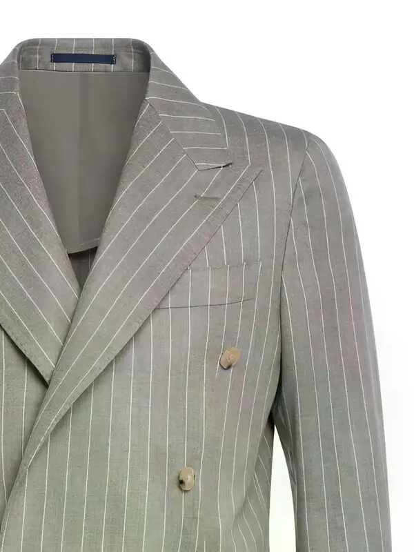FRANZESE COLLECTION Double-breasted Pinstripe Suit