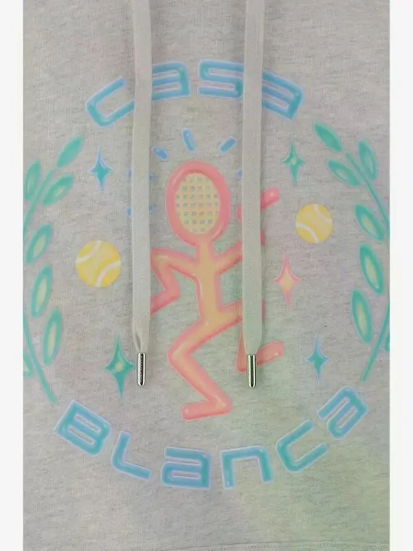 Casablanca Logo Hooded Sweatshirt