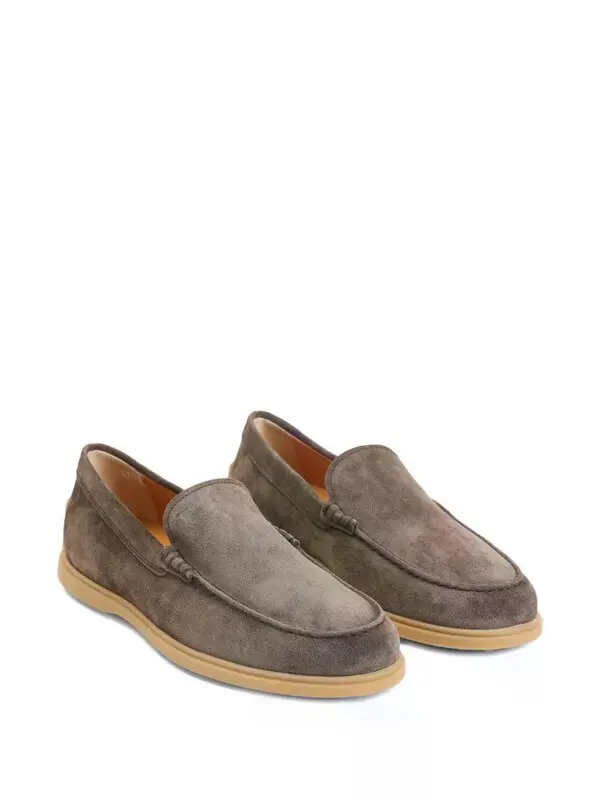 TOD'S Suede Slip-on Loafers