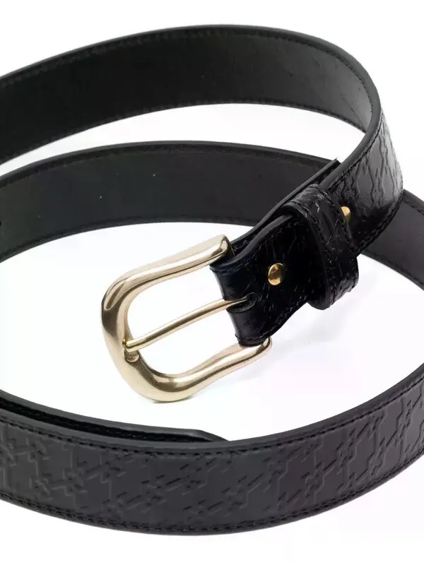 THAMES MMXX Monogram-embossed Buckle Belt