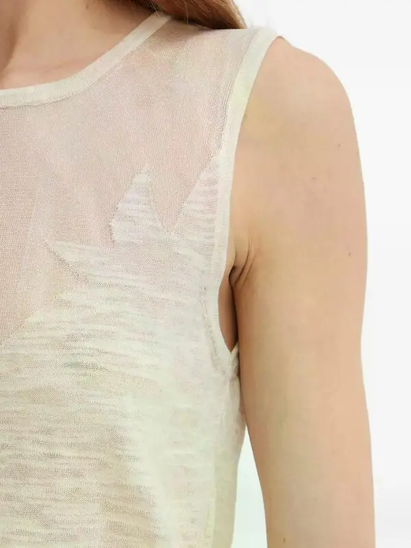 Pinko Semi-sheer Panel Vest