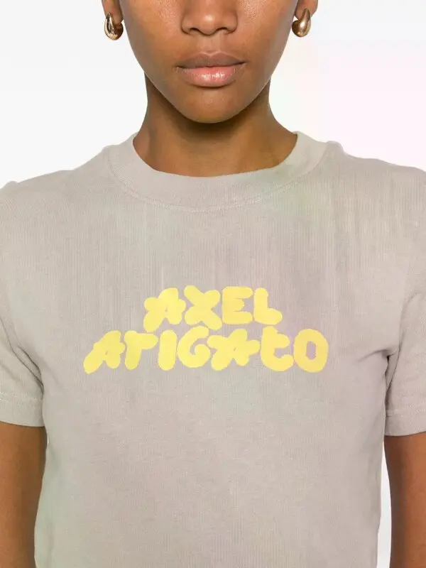 Axel Arigato Bubble Logo-print T-shirt