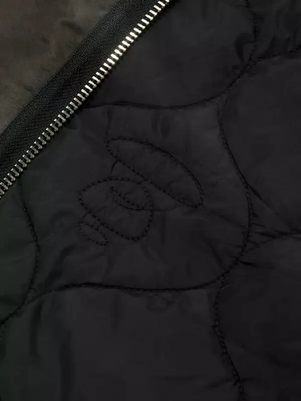 AAPE BY *A BATHING APE Hooded Bomber Jacket - Grey