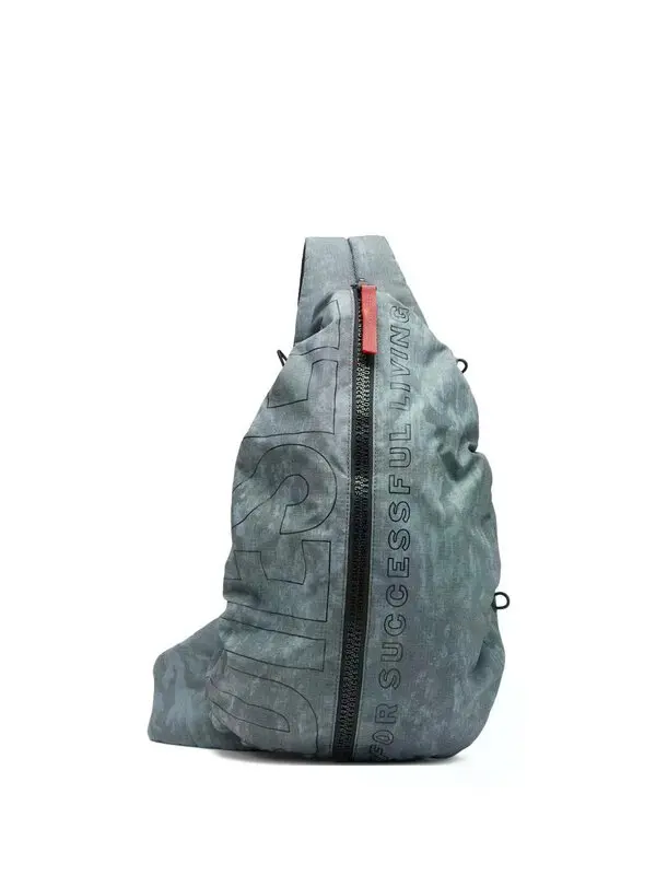 DIESEL® Backpack With Zip Closure - Grey