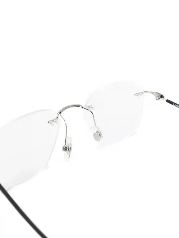 Montblanc Rimless Frame Eyeglasses - Silver