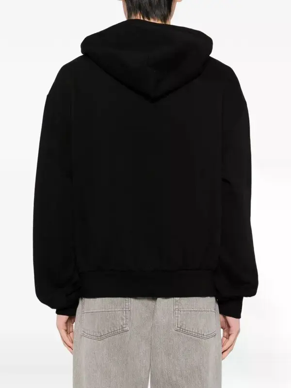 MELT Printed Hoodie - Black