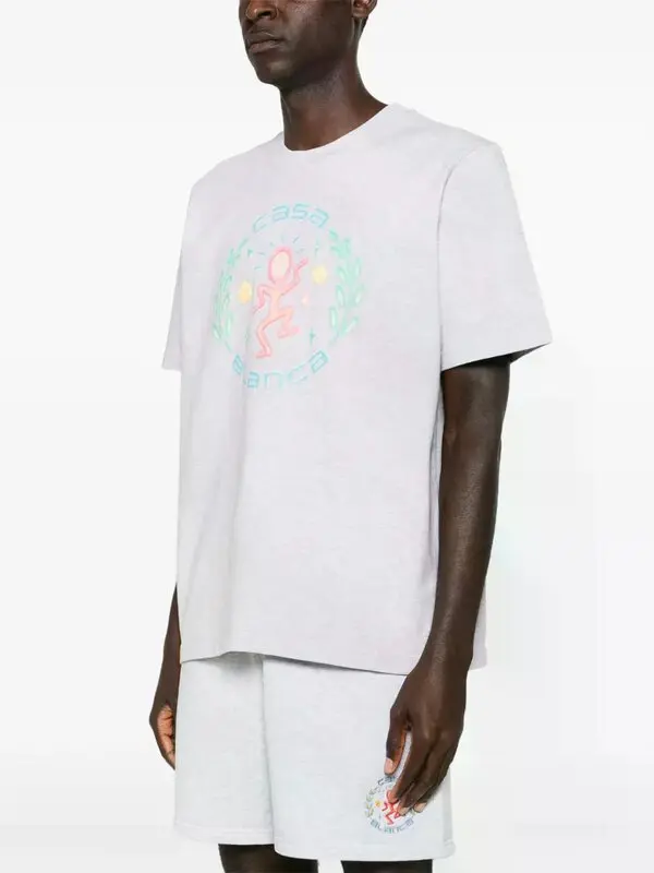 Casablanca Graphic-print Cotton T-shirt