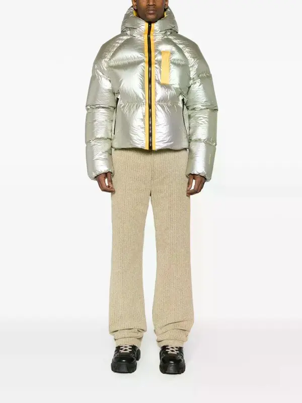 Givenchy Laminated Hooded Puffer Jacket