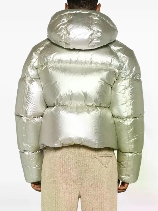 Givenchy Laminated Hooded Puffer Jacket