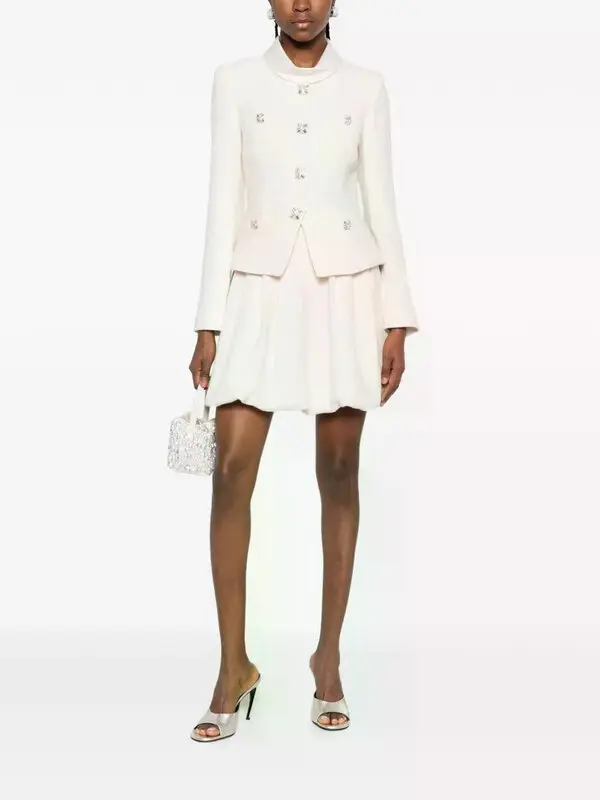 SELF-PORTRAIT Bouclé Mini Dress