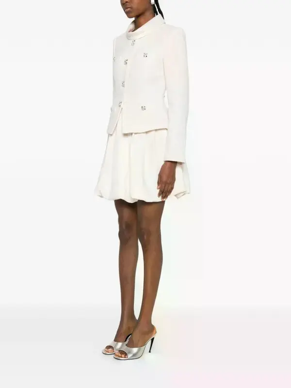 SELF-PORTRAIT Bouclé Mini Dress