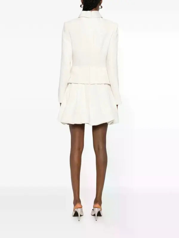 SELF-PORTRAIT Bouclé Mini Dress