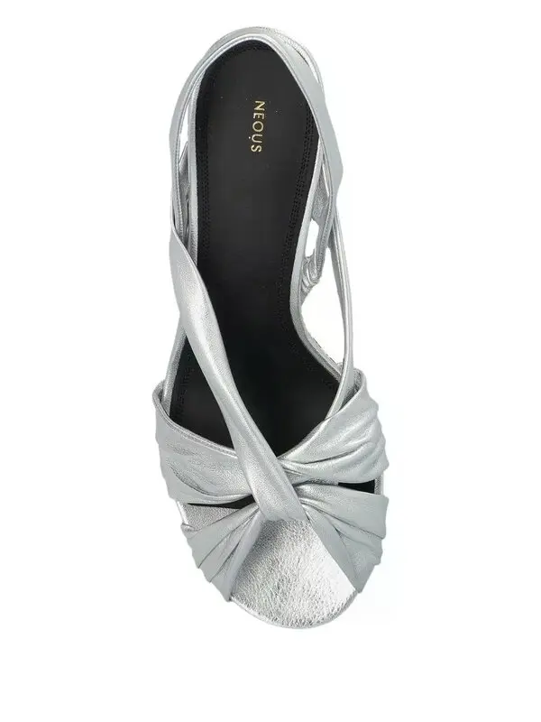 NEOUS 80mm -tone Leather Naos Sandals