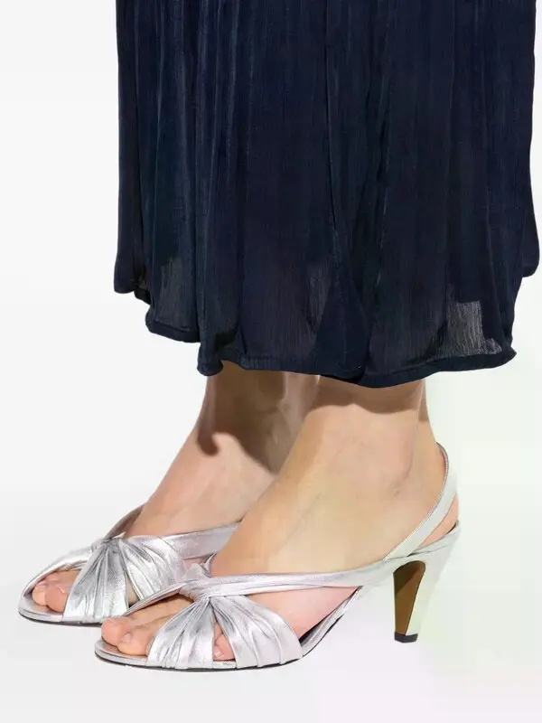 NEOUS 80mm -tone Leather Naos Sandals