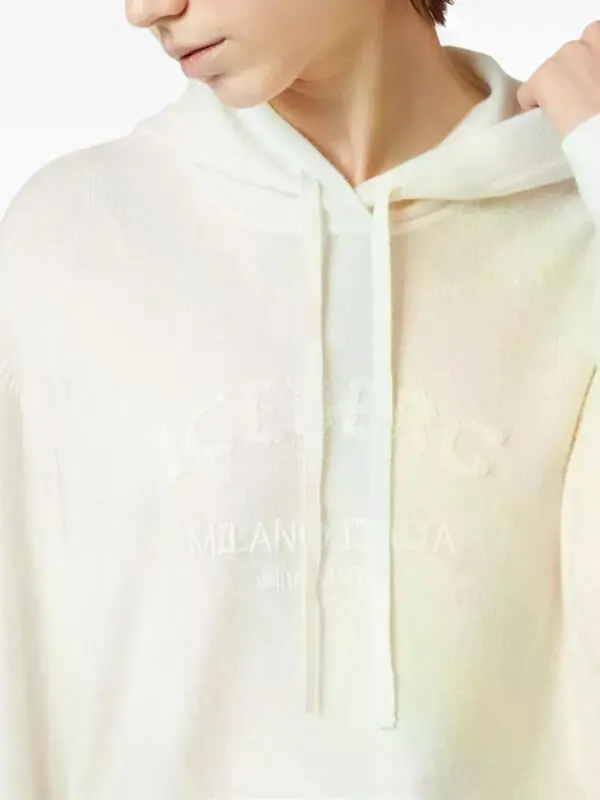 Iceberg Logo Hooded Sweatshirt