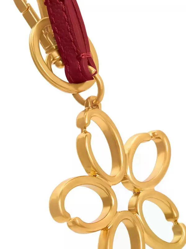 Oscar De La Renta Flower Keyring