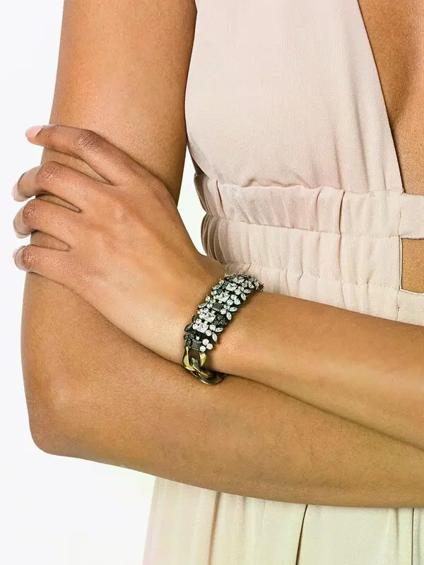 Iosselliani Optical Memento Bracelet - Metallic