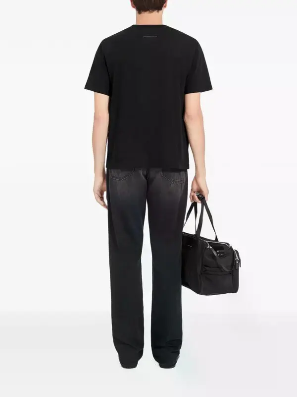 MAISON MARGIELA Round-neck Patch-detail T-shirt