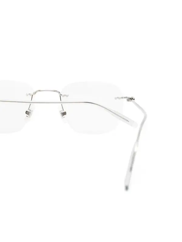 Montblanc Rimless Geometric-frame Eyeglasses
