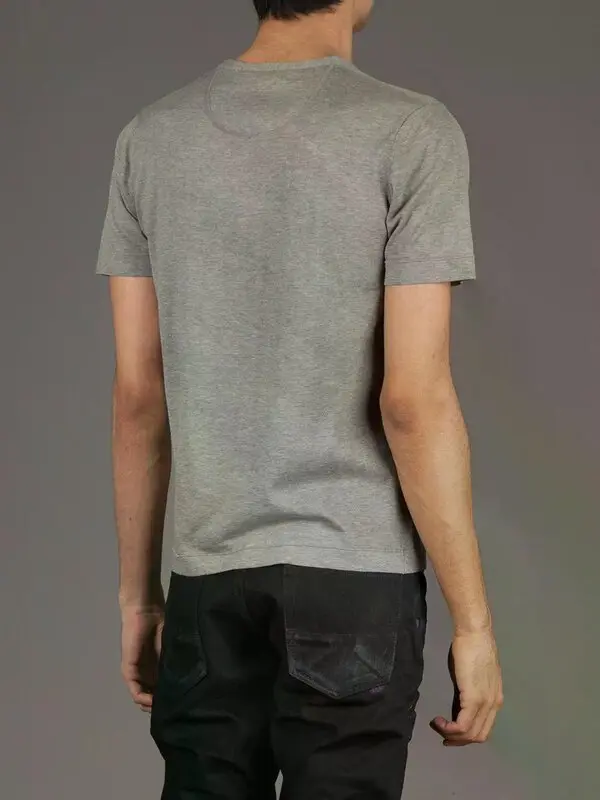 SIDE SLOPE V-neck T-shirt