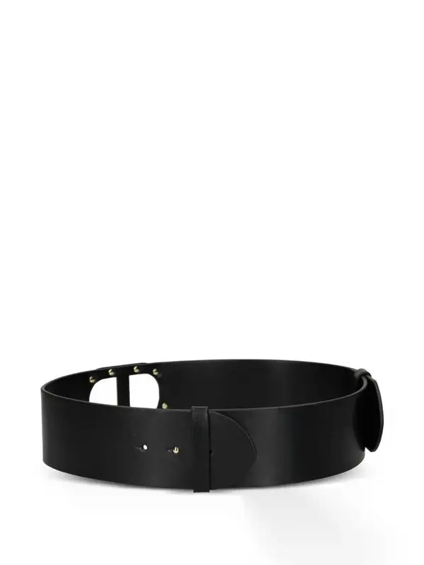 TWINSET Logo Buckle Belt - Black