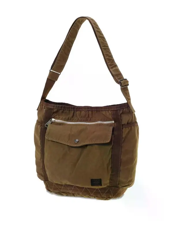 PORTER-YOSHIDA & CO Zip-pocket Shoulder Bag - Brown