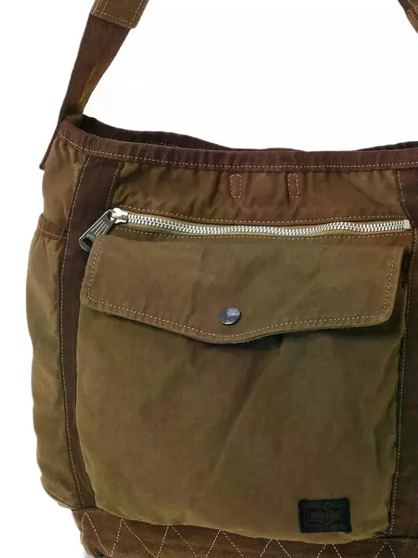 PORTER-YOSHIDA & CO Zip-pocket Shoulder Bag - Brown