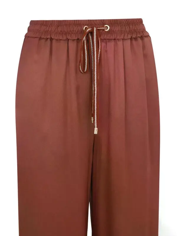Lorena Antoniazzi Drawstring Waist Trousers