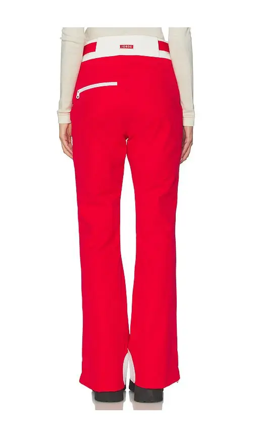 JORDE Palmer Pant - Red