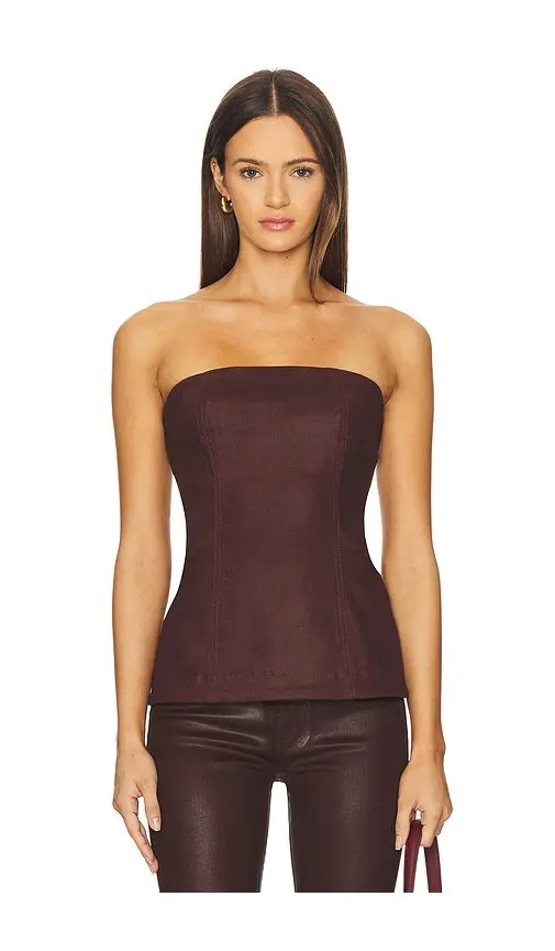 DL1961 Coated Bustier Top
