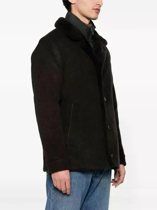 MOORER Dark Layered Jacket