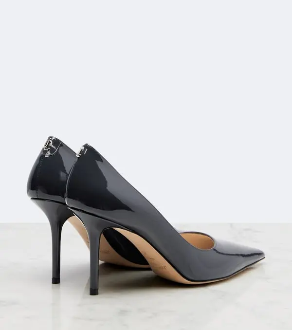 JIMMY CHOO Love 85 Patent Leather Pumps