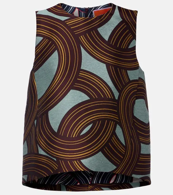 La DoubleJ La Scala Jacquard Top - Multicoloured