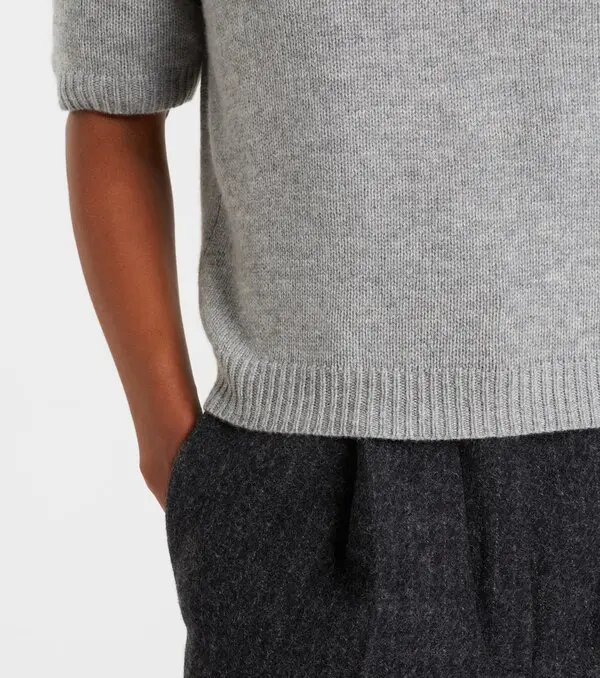 Jardin Des Orangers Wool And Cashmere V-neck Sweater