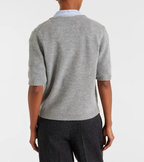 Jardin Des Orangers Wool And Cashmere V-neck Sweater