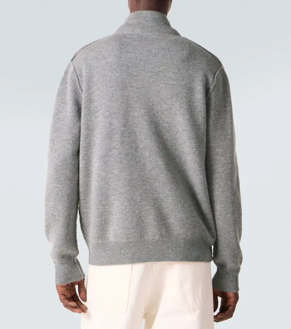 ALLUDE Wool And Cashmere Button-front Jacket