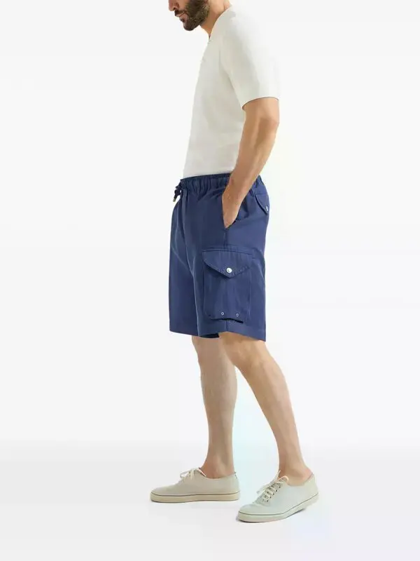 Brunello Cucinelli Cargo Shorts With Drawstring Fastening