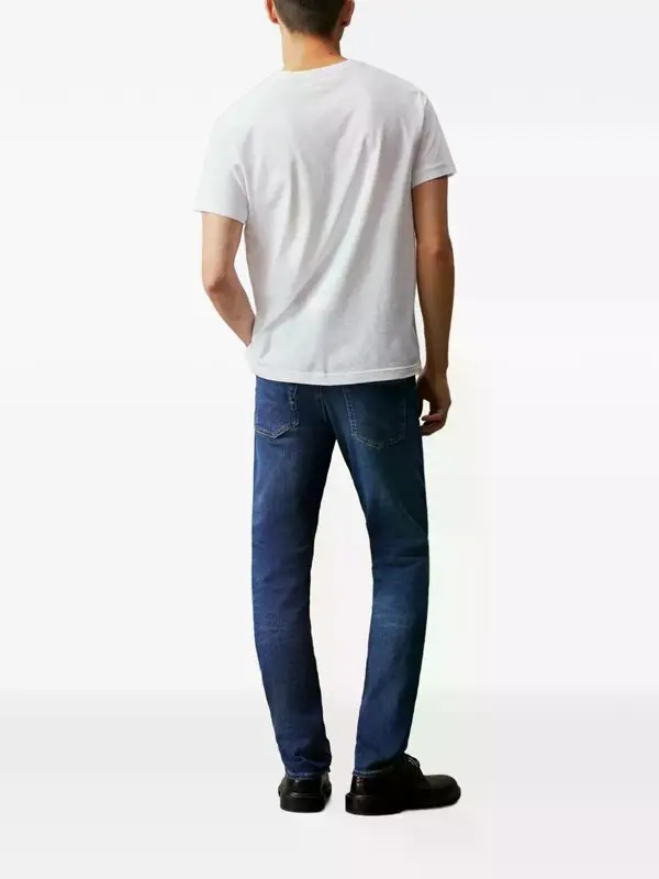 Calvin Klein Denim Jeans With Rear Logo Patch