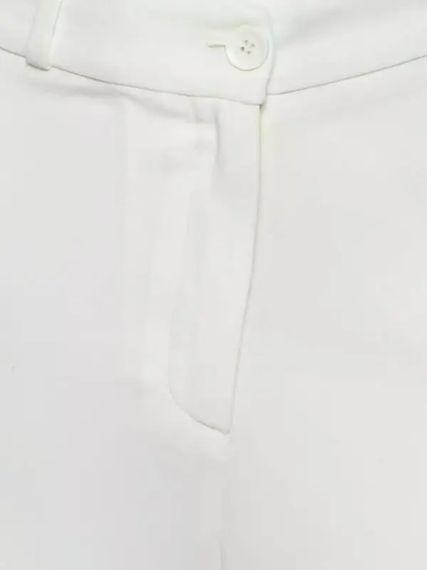 Roberto Cavalli Off- Flared Crepe Trousers