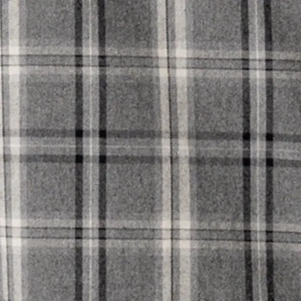 Miu Miu Cotton Flannel Shirt With Corduroy Collar - Grey