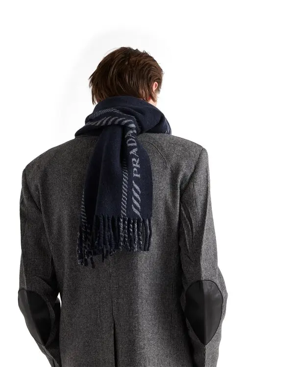 Prada Wool And Cashmere Scarf