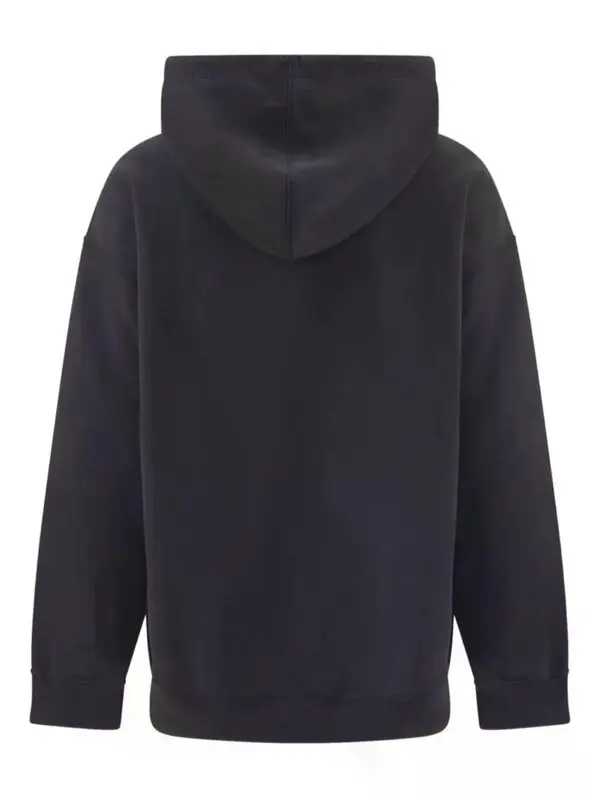 GANNI Banana Print Hoodie - Grey