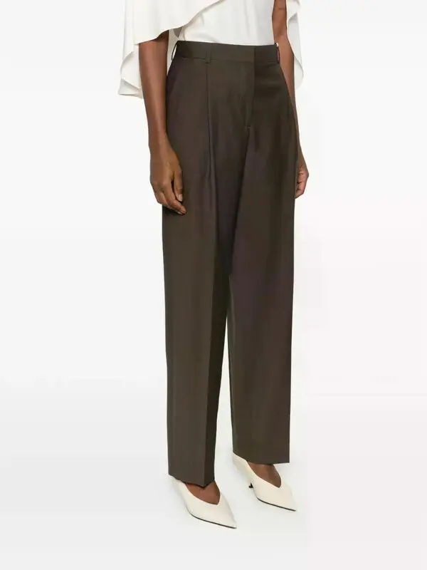 TOTEME Pleated Trousers - Brown