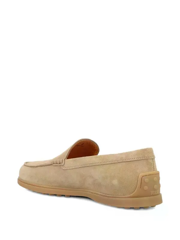 TOD'S Suede Flat Loafers