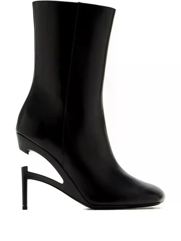 B1ARCHIVE Zip-up Ankle Boots With Cut-out Sole Detail