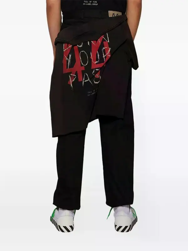 44 LABEL GROUP Buttoned Trousers